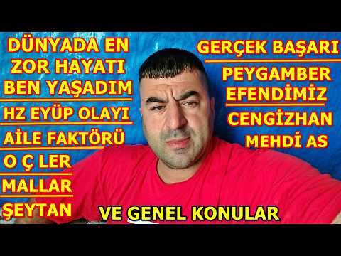 DÜNYADA EN ZORLU HAYATI BEN YAŞADIM-VE CENGİZHAN VE PEYGAMBERİMİZ-VE MEHDİ AS #motivasyon #fitness