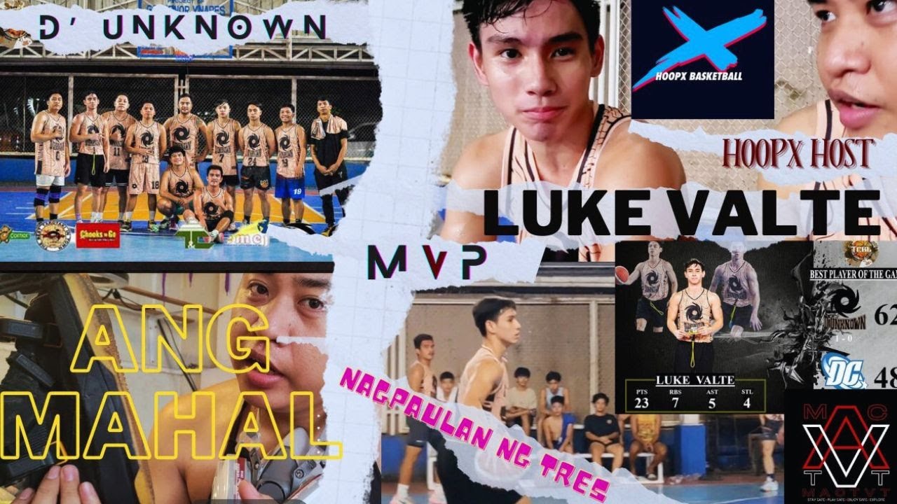 LUKE VALTE NAGPAULAN NG TRES,| UNANG LIGA| BAKIT SAKIN KA MAGPAPA AYOS ...