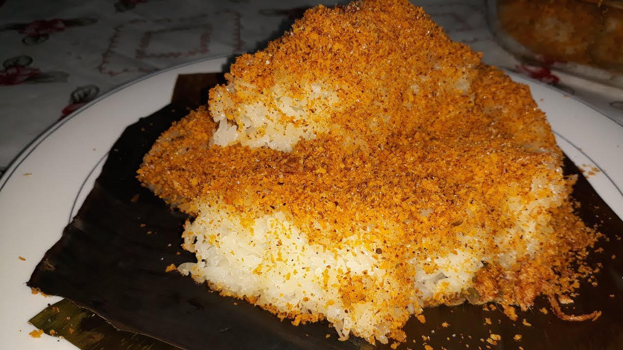 KETAN BINTUL MAKANAN KHAS BANTEN DI BULAN Ramadhan/NASI KETAN - YouTube