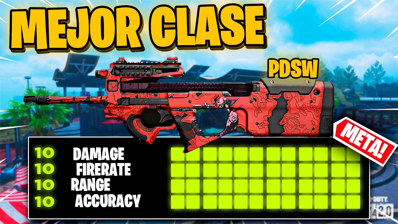 La MEJOR clase de la PDSW (P90) en WARZONE 2 - nexgaspar - YouTube