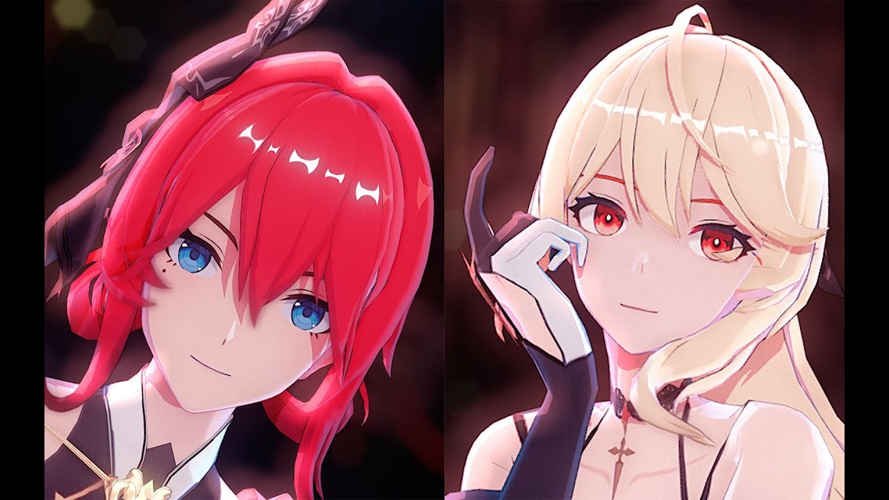 【Aether Gazer MMD／4K／60FPS】Hera & Athena【Killer Lady】 - YouTube