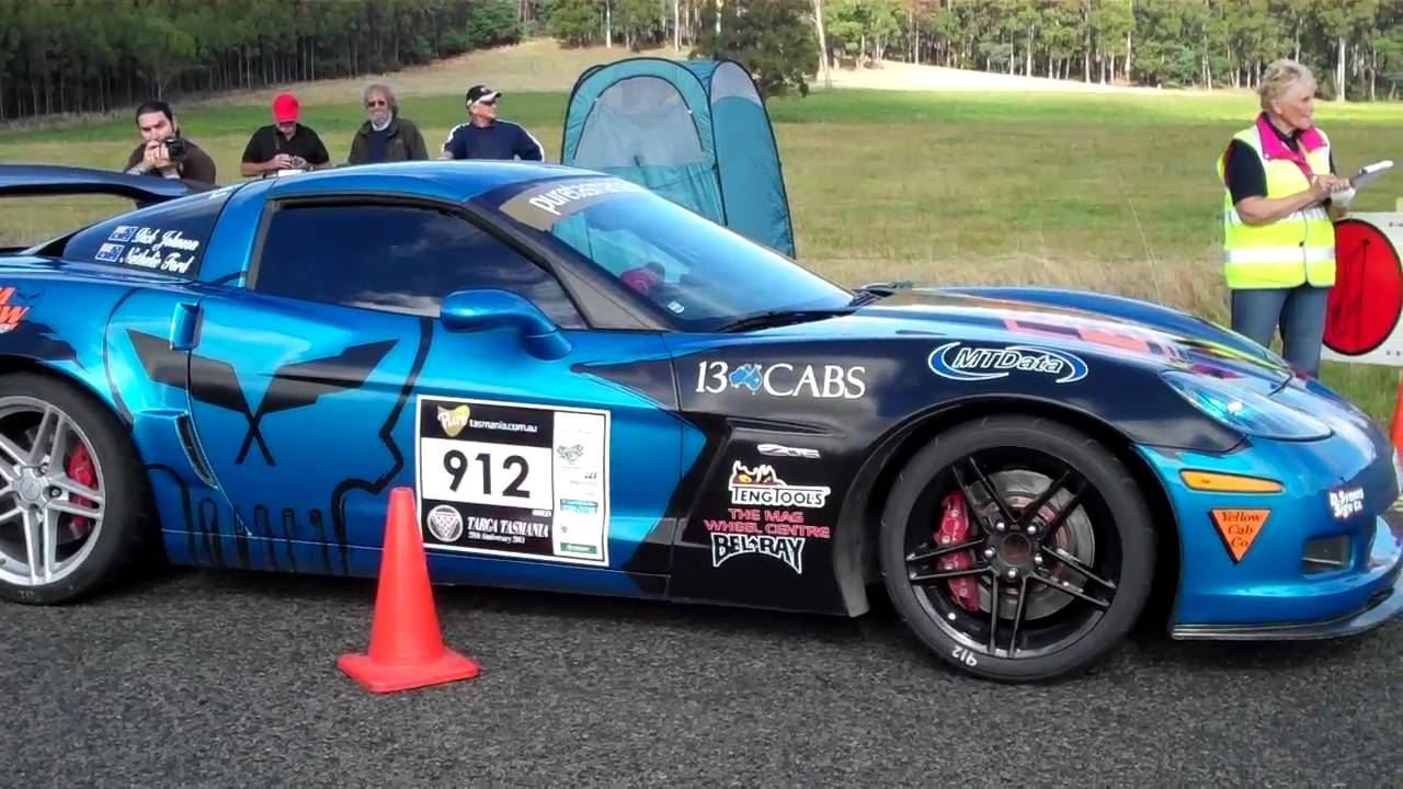 Corvette ZO6 Chevy Chevrolet - Targa Tasmania 2011 - YouTube