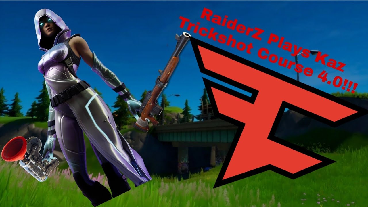 FaZe Kaz Trickshot Course 4.0 Part 2 @Kazify @FaZe Kaz #KazTS - YouTube