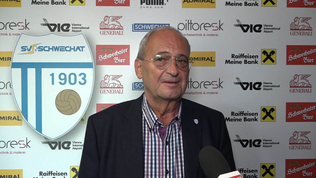 SV Schwechat: Interview mit Michael Szikora - YouTube