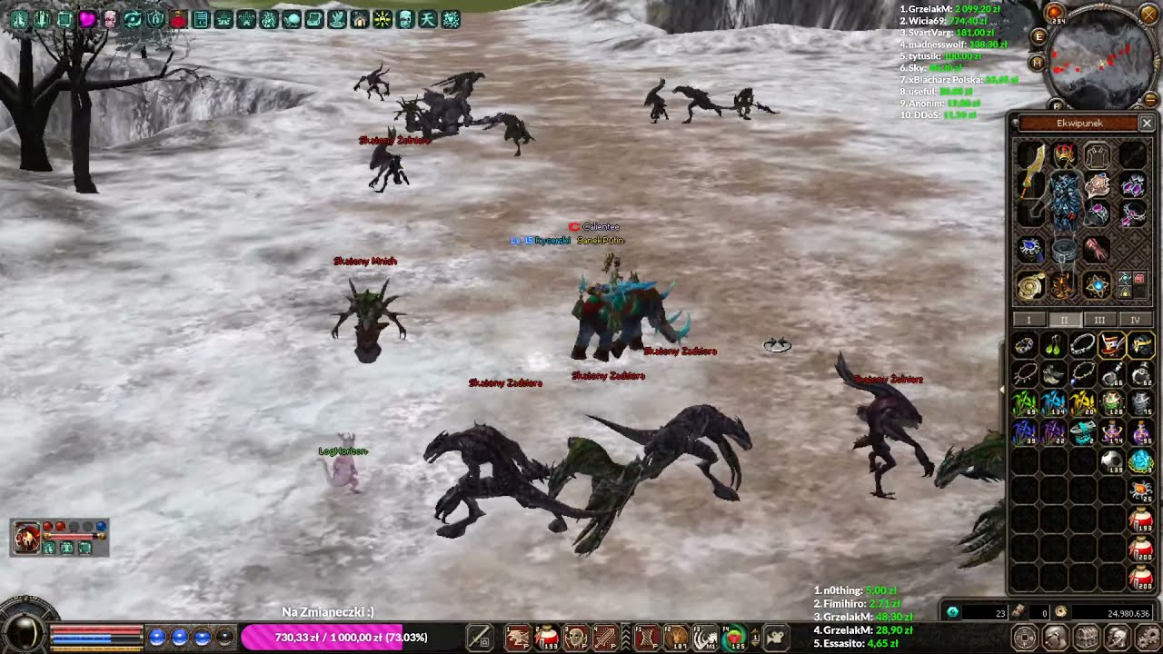 Metin2.PL POLSKA : Expienie / Dropienie (Wąwóz Północnego Wiatru) :D PL ...