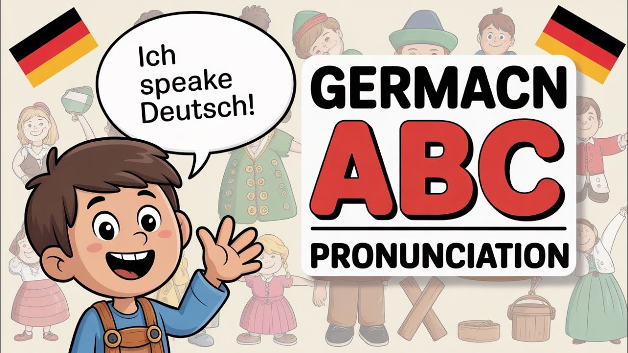 Learn German | Alphabets and Pronounciation | Beginners A1 lesson - YouTube