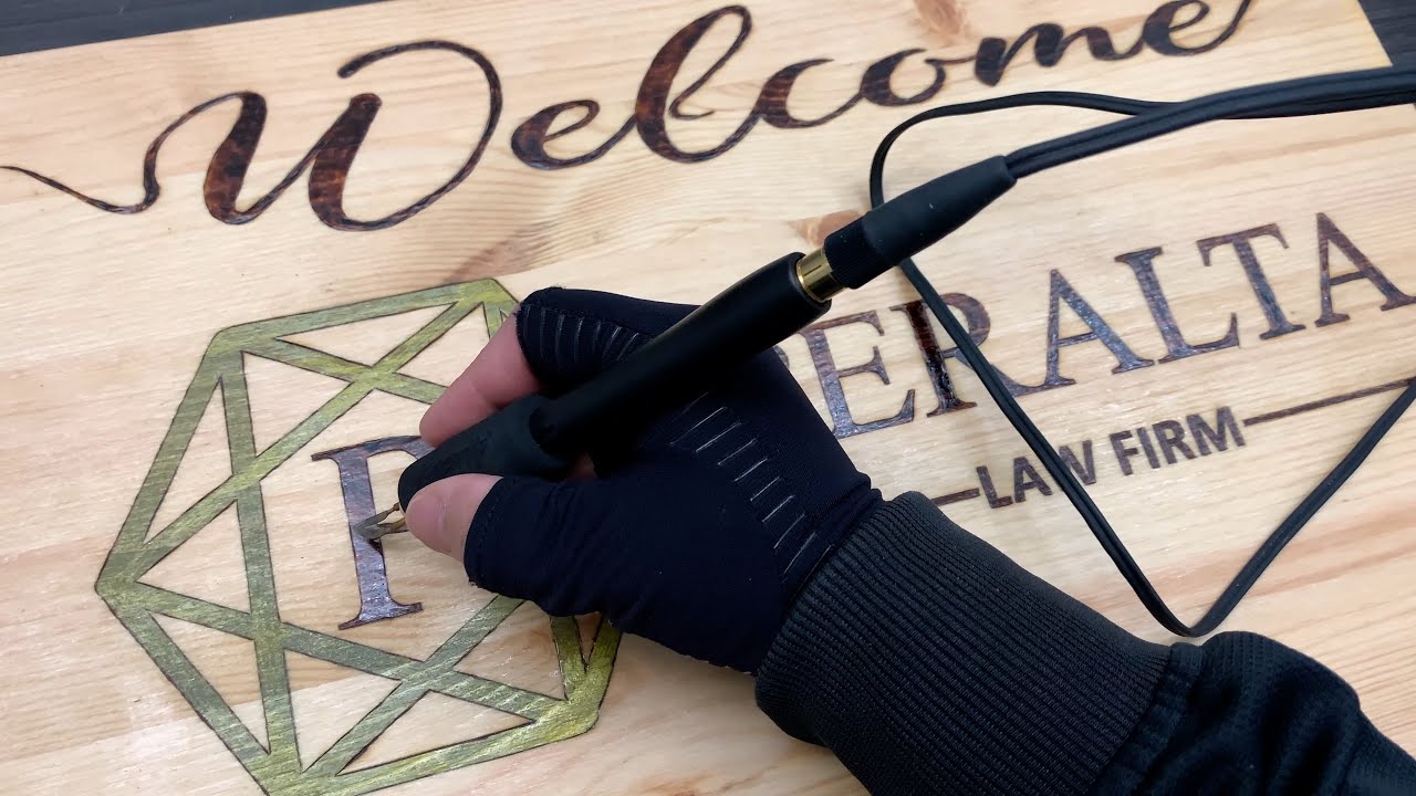 Pyrography #41 - YouTube