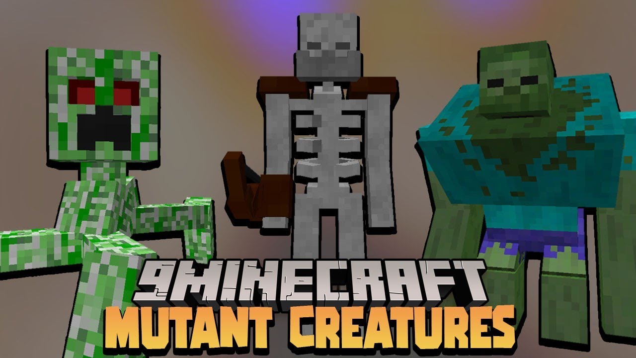 (minecraft) mutant mobs addon! - YouTube