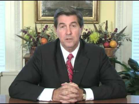 Governor Bob Riley's Thanksgiving Message - YouTube