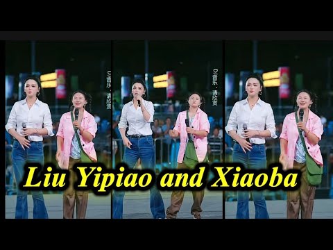 Liu Yipiao and xiaoba's comedy performance on stage is extremely funny ...