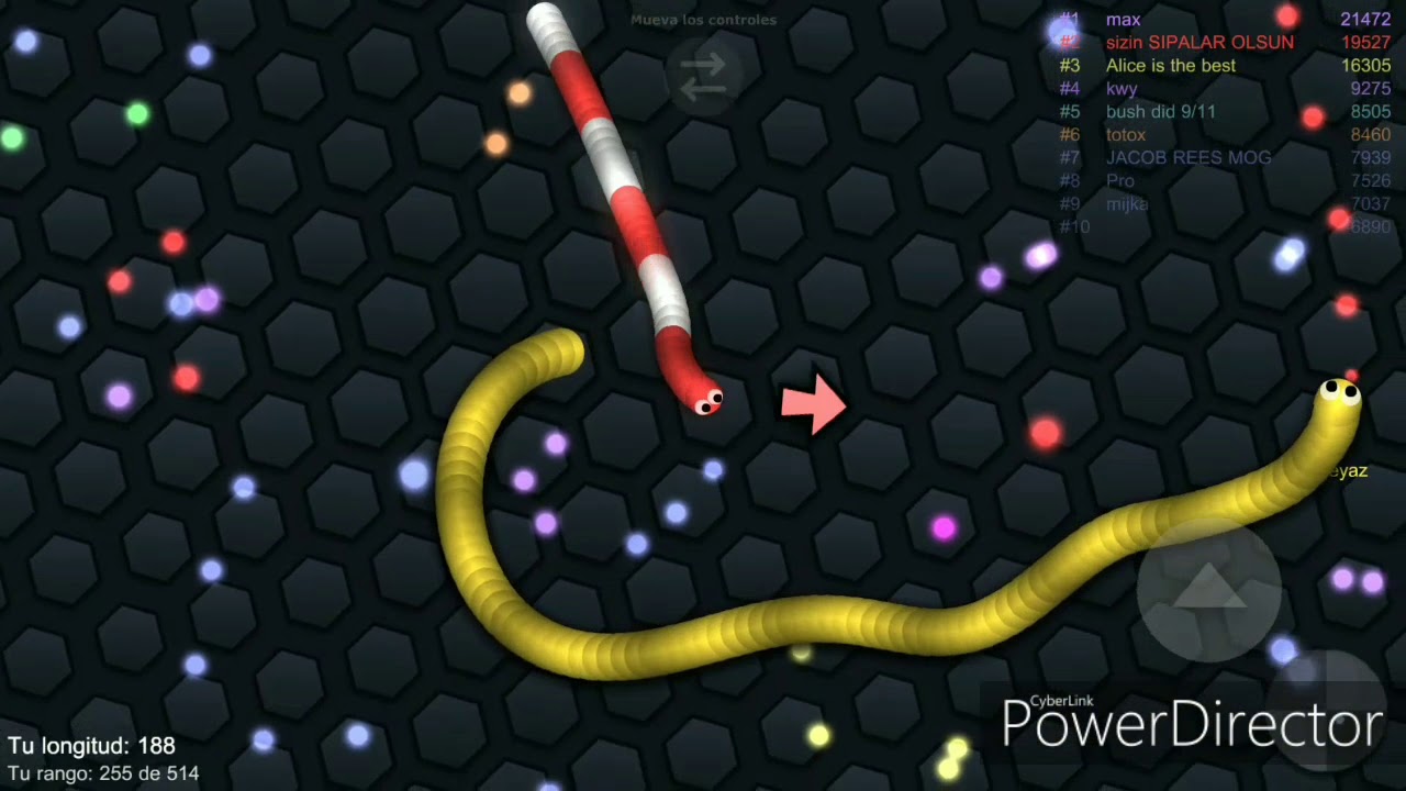 SHlITHER.IO en Android Gameplay en español 2020 capitulo #4 no puedo ...