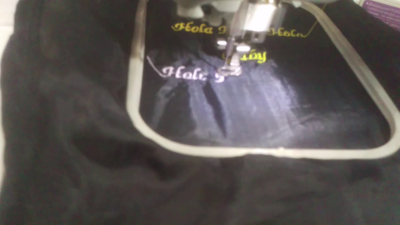 Maquina de coser y bordar Brother SE-350 - YouTube