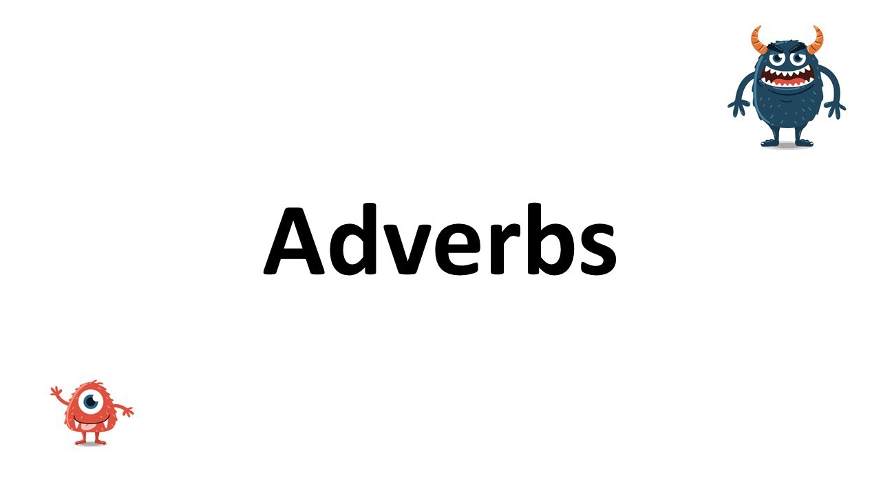 Adverbs Clipart