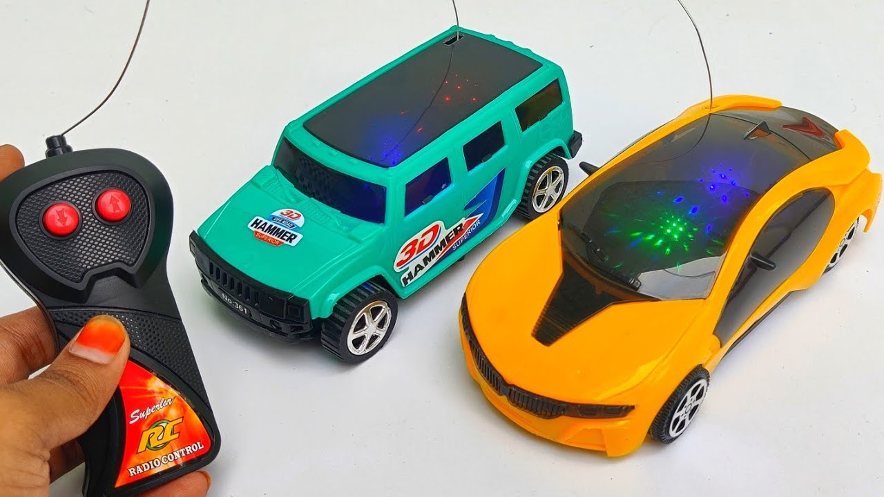 remote control 2 rc cars unboxing and test | remote control car | caar ...