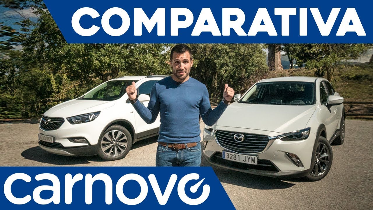 Mazda CX-3 vs Opel Mokka X - SUV pequeño / Comparativa / Review ...