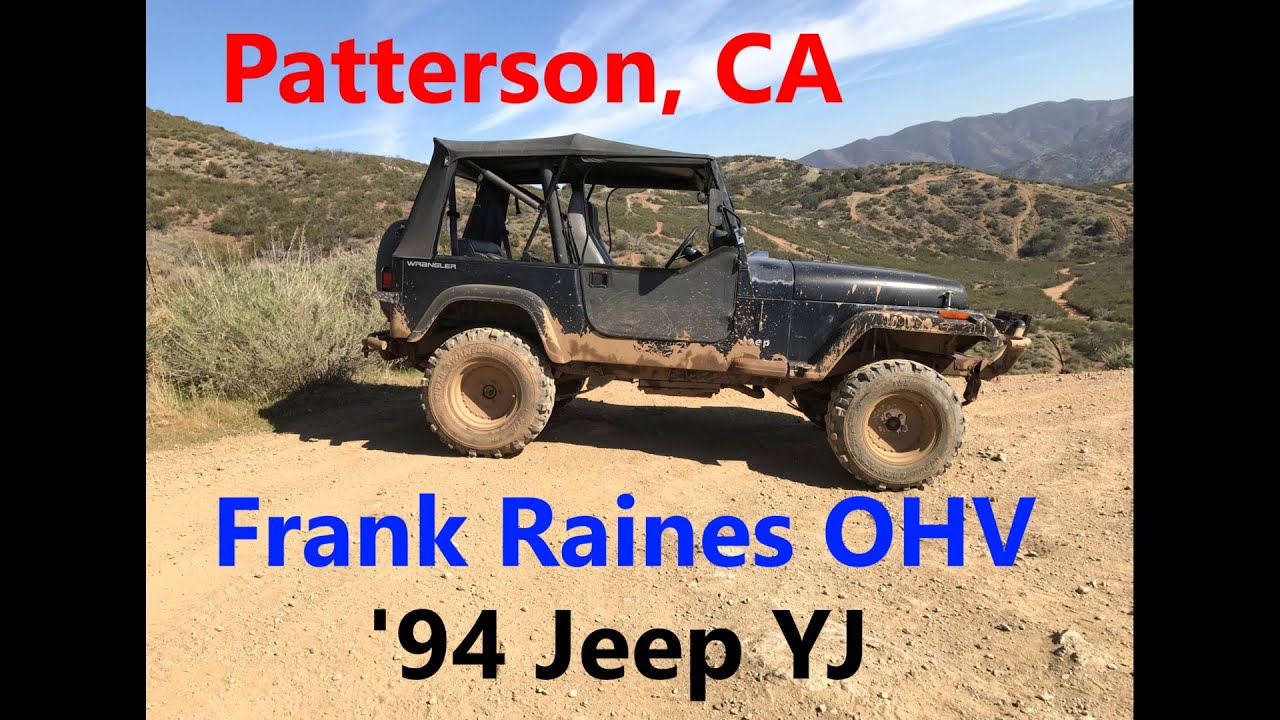 Jeep YJ Off-Road at Frank Raines OHV Park January 2021 - YouTube