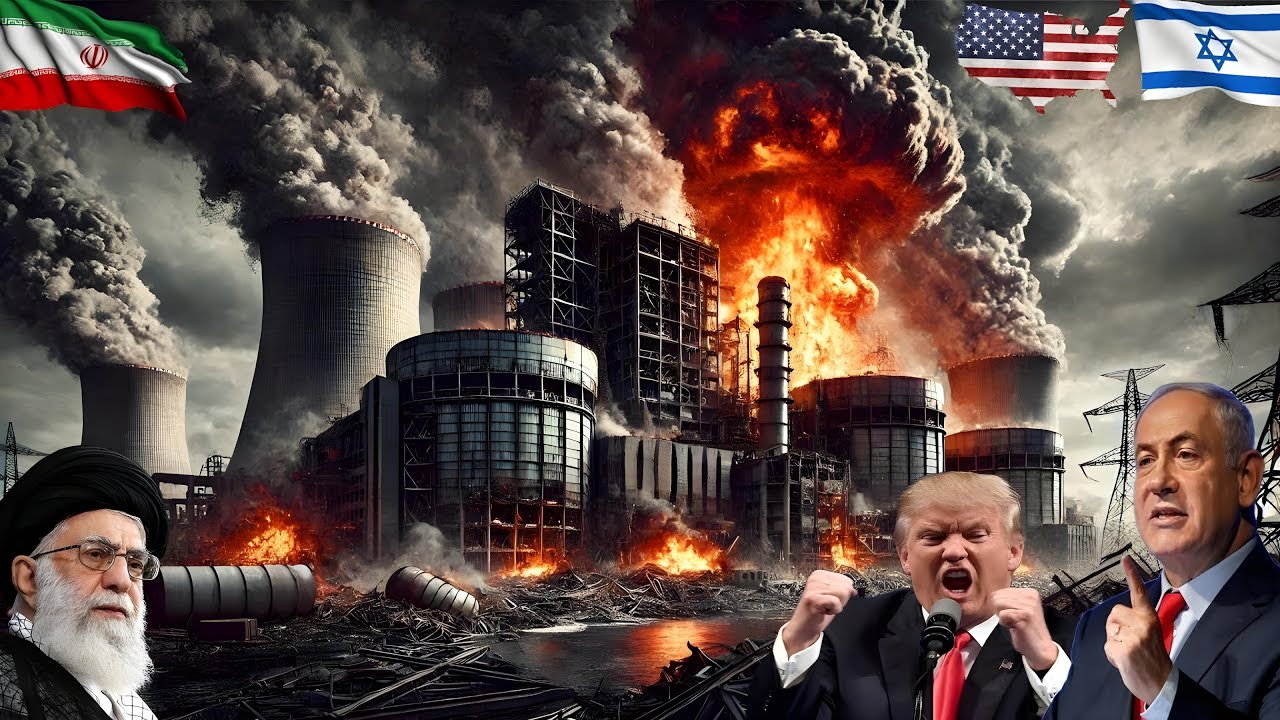 Happened 30 seconds ago! December 23, 5000 Israeli ICBM missiles destroyed Iran's nuclear - YouTube