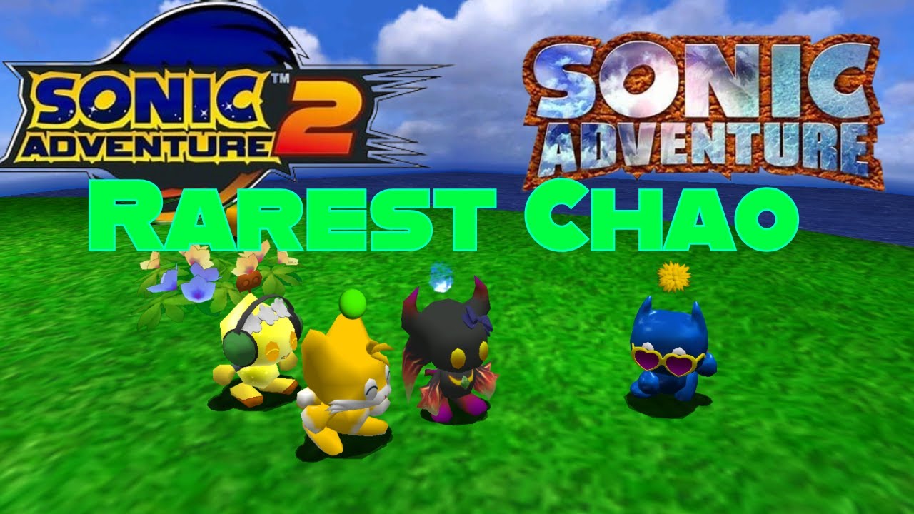 The Rarest Chao In the Chao Garden (sadx,sa2b) - YouTube