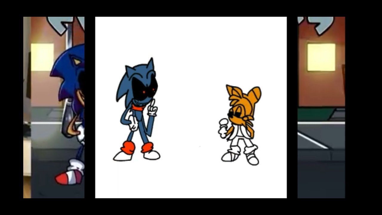 fnf Sonic.exe Tails minus - YouTube