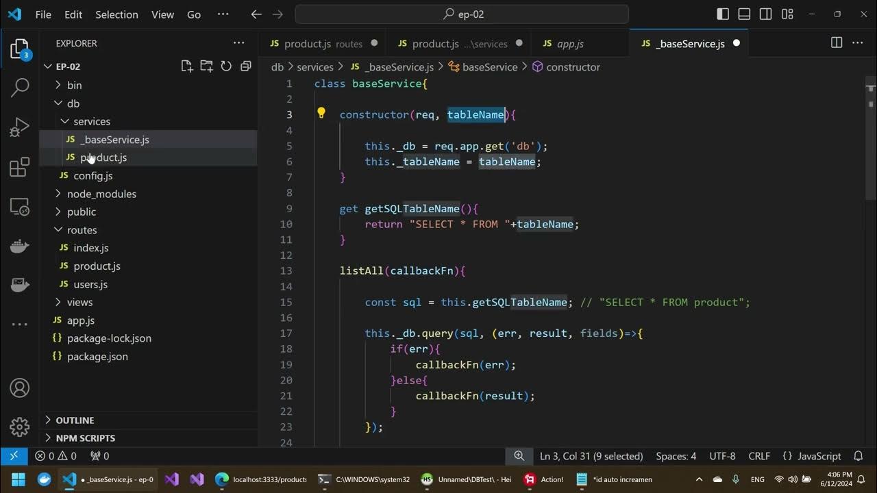 Express Database Ep02 Normal 22 Youtube