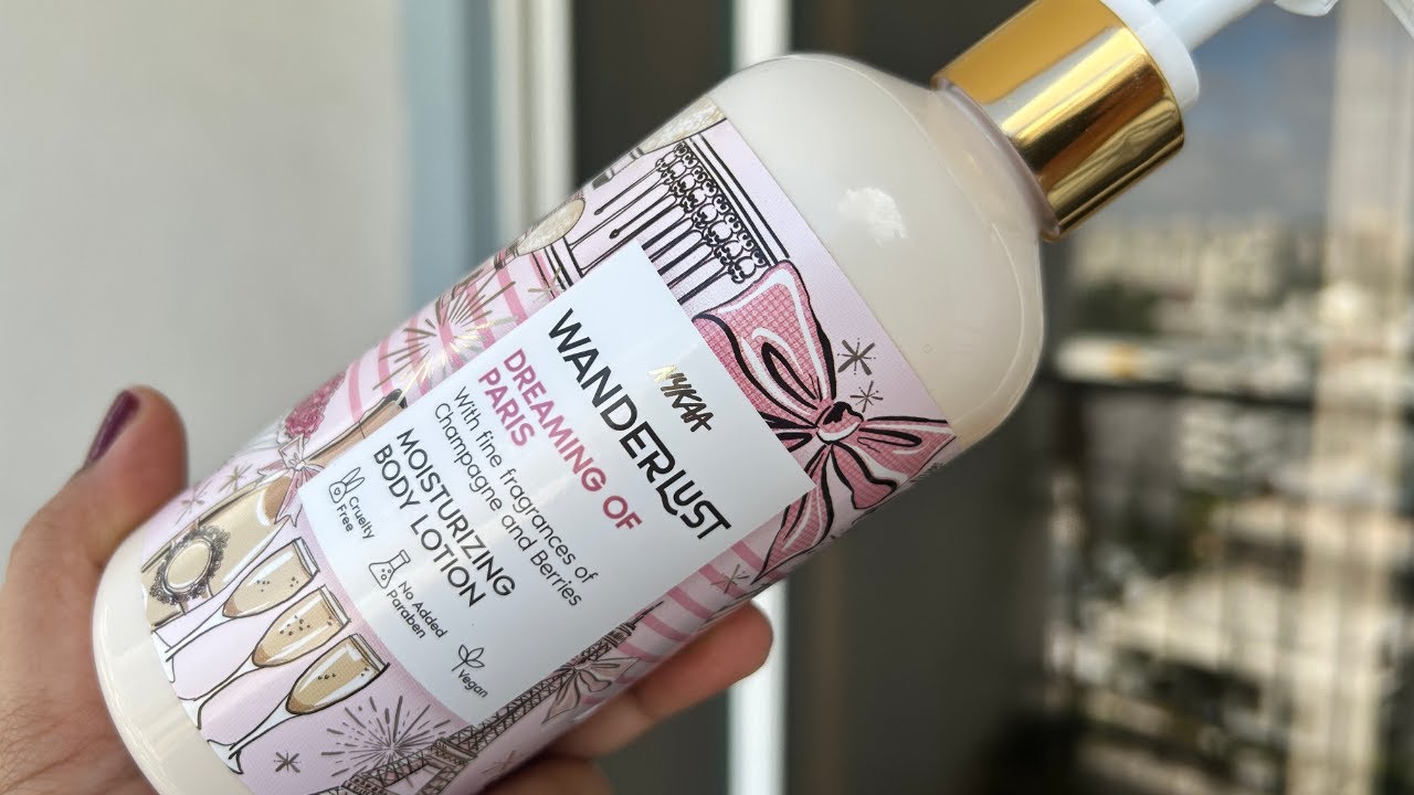*New Launch* Nykaa Wanderlust Dreaming Of Paris Moisturising Body Lotion| Review - YouTube