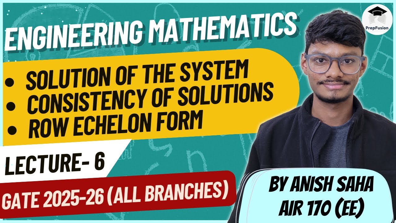System of Linear Equations || Engineering Mathematics || PrepFusion ...