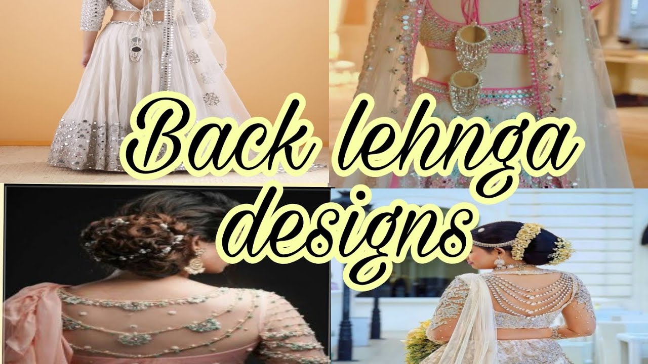 Back lehnga Choli 👗 designs/Designer blouse design/trending 💖#video # ...