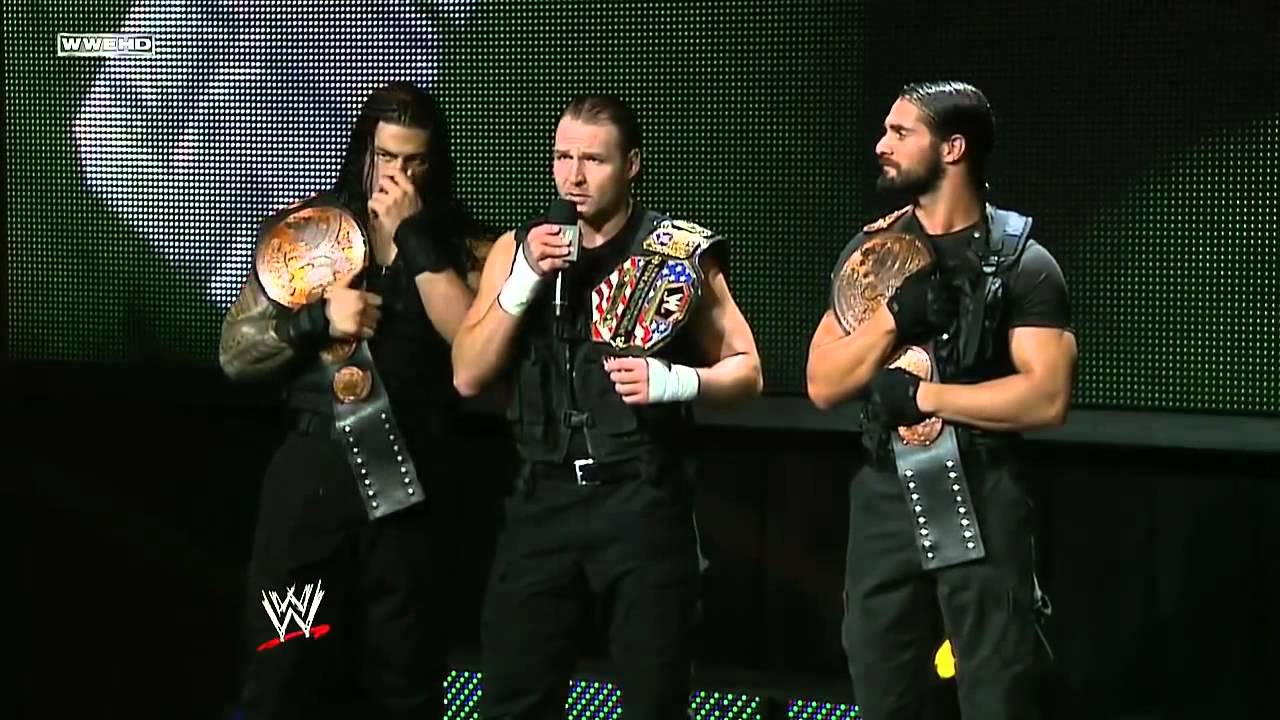 WWE NXT The Shield and Adrian Neville segment - YouTube