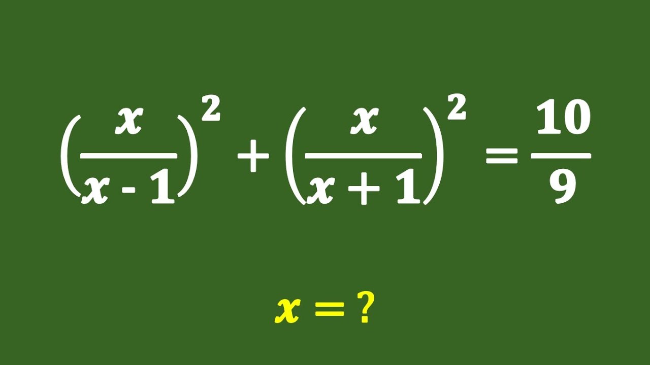 USA | A beautiful Algebra Olympiads Maths Problem | Tricky Olympiad ...