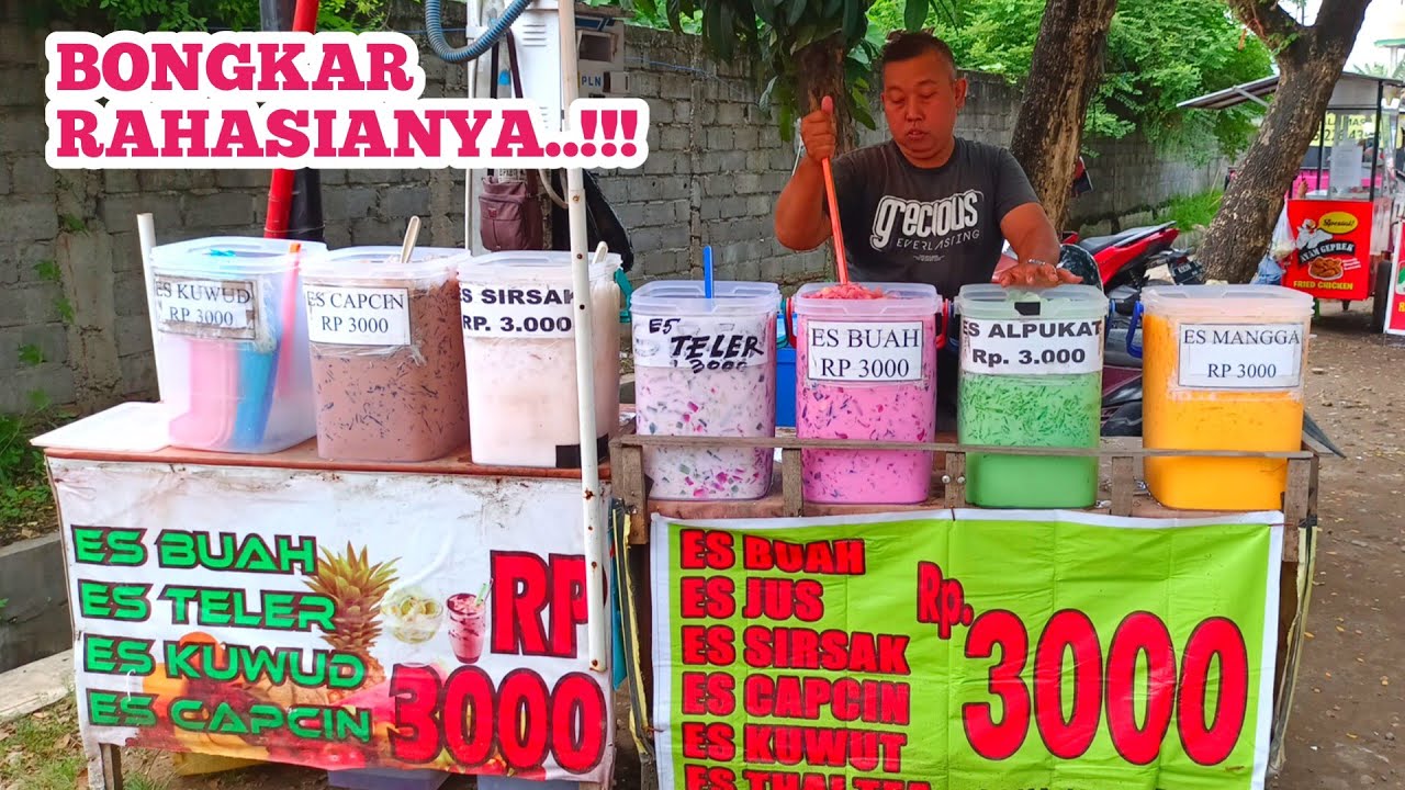 Cuma Jualan Es Buah Viral Omset Ngalahin Gaji Dpr Sukses Punya 8