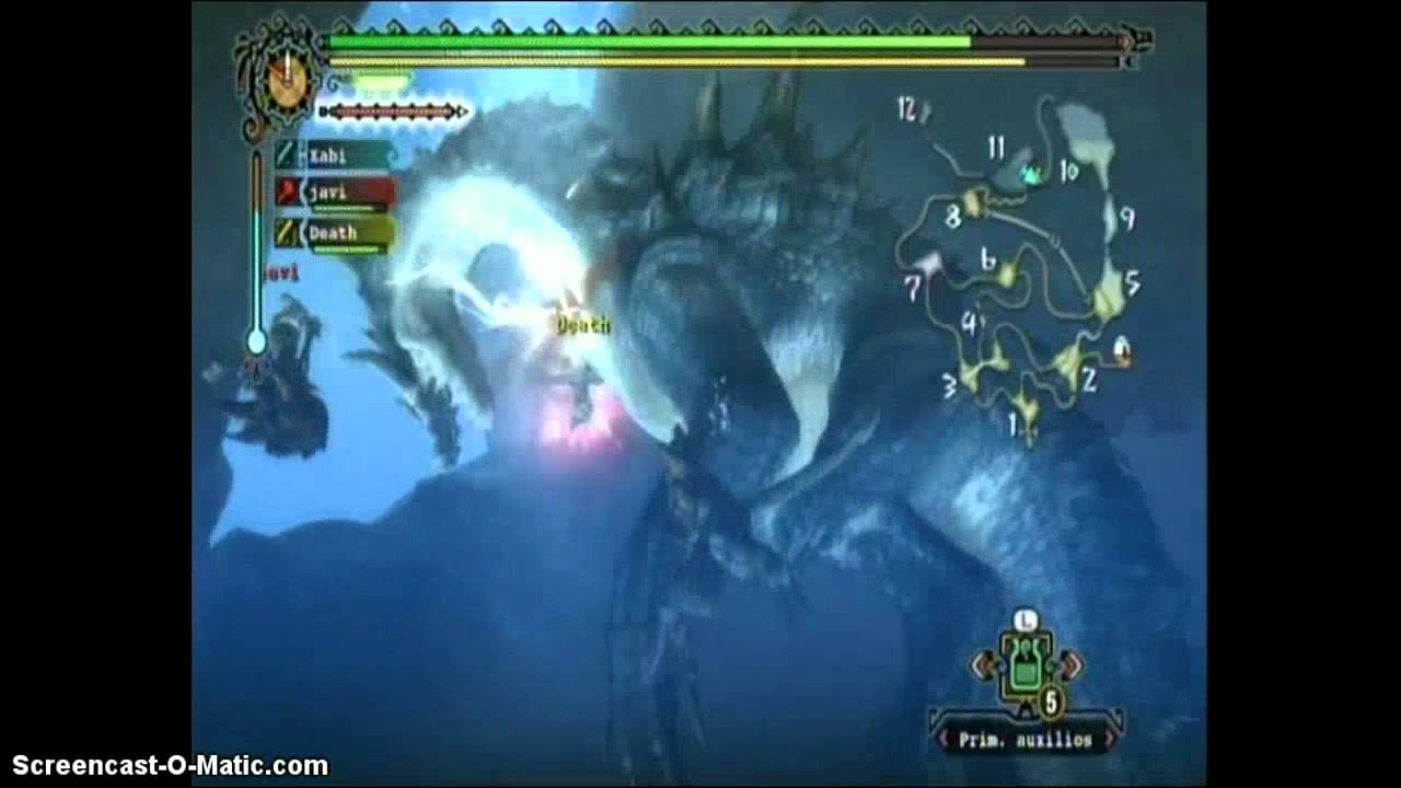 Monster Hunter Tri Online - Lagiacrus [HD] - Thecka2 - YouTube
