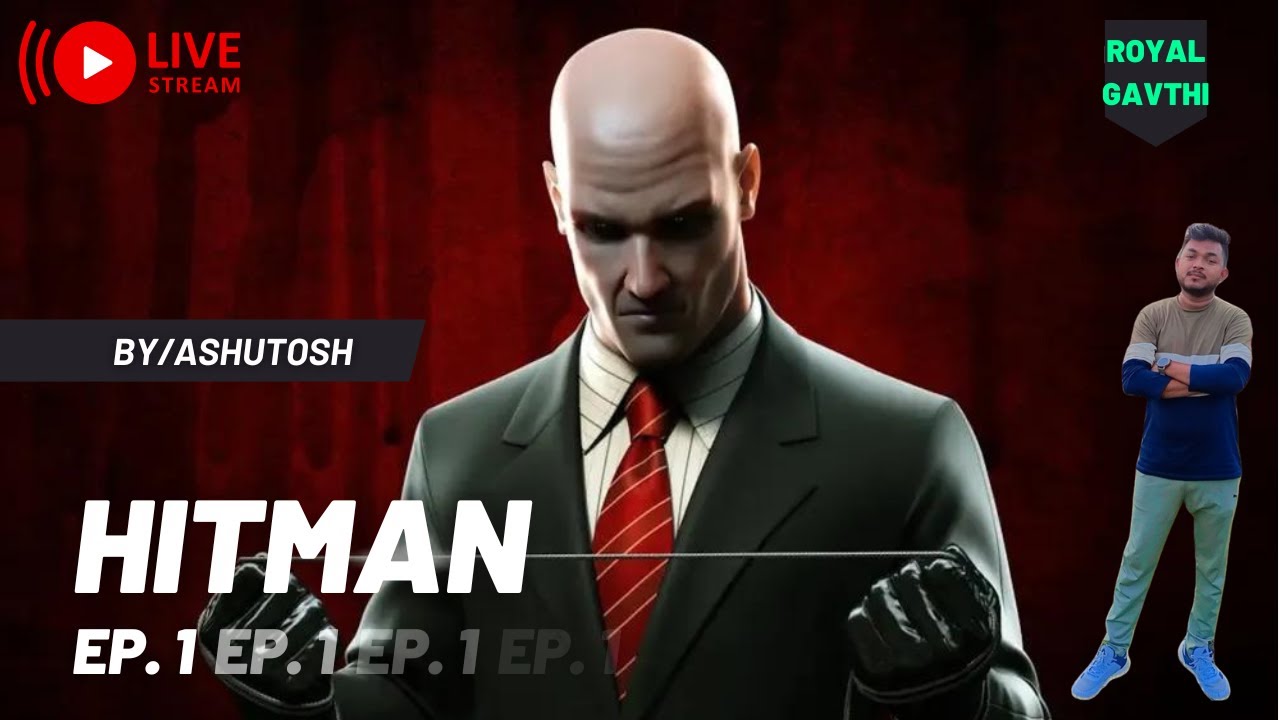 first time playing hitman game on pc - YouTube