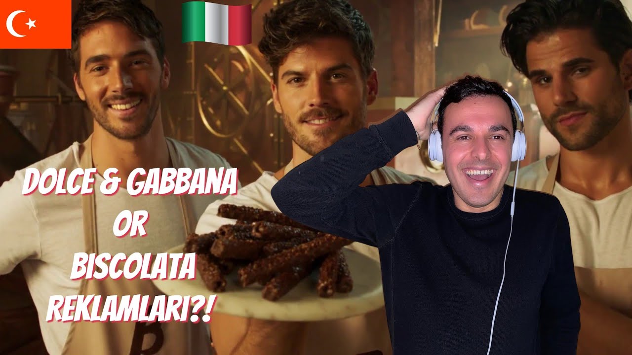 Italian Reaction To 🇹🇷 Biscolata Reklamları - HD - YouTube