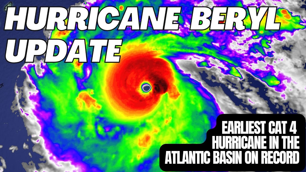 Hurricane Beryl Update - YouTube