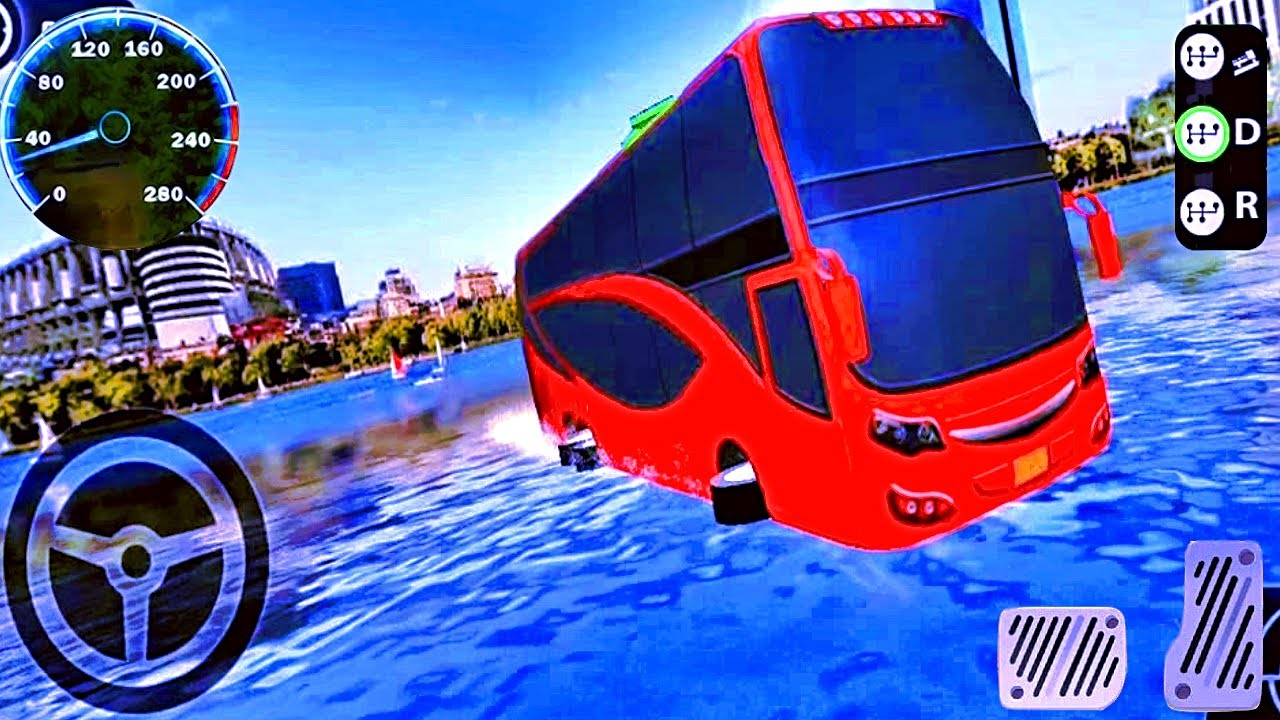 Sea Bus Water Surfer Driving Simulator - Tourist Coach Duty Driver ...