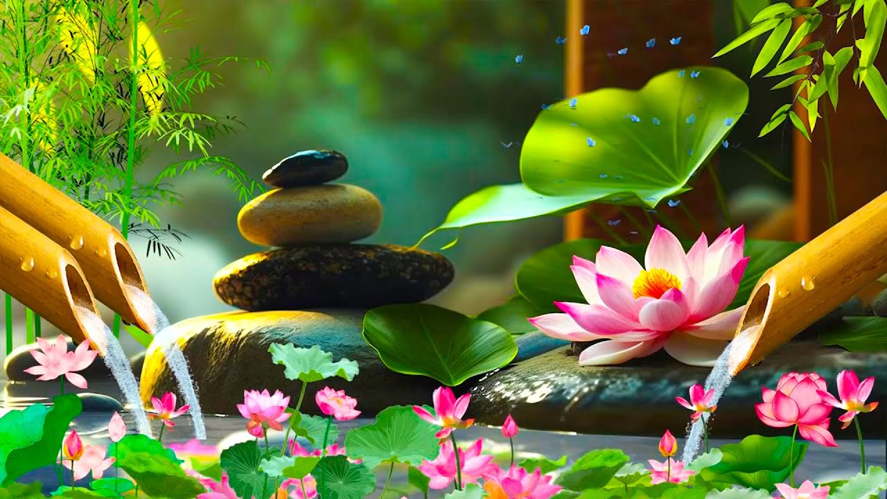 Relaxing music to rest the mind 🍀 Meditation Music, Peaceful music ...