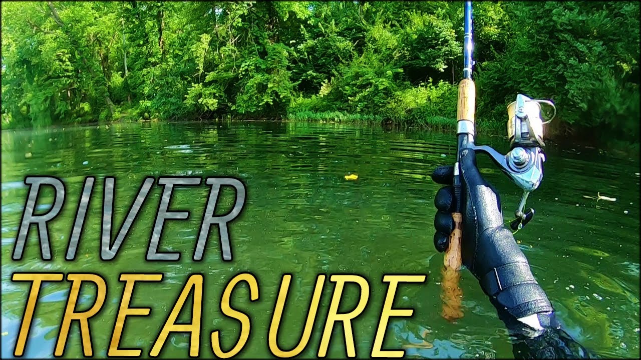 Snorkeling River For Lost Treasure | Found NEW Fishing Pole and Much ...