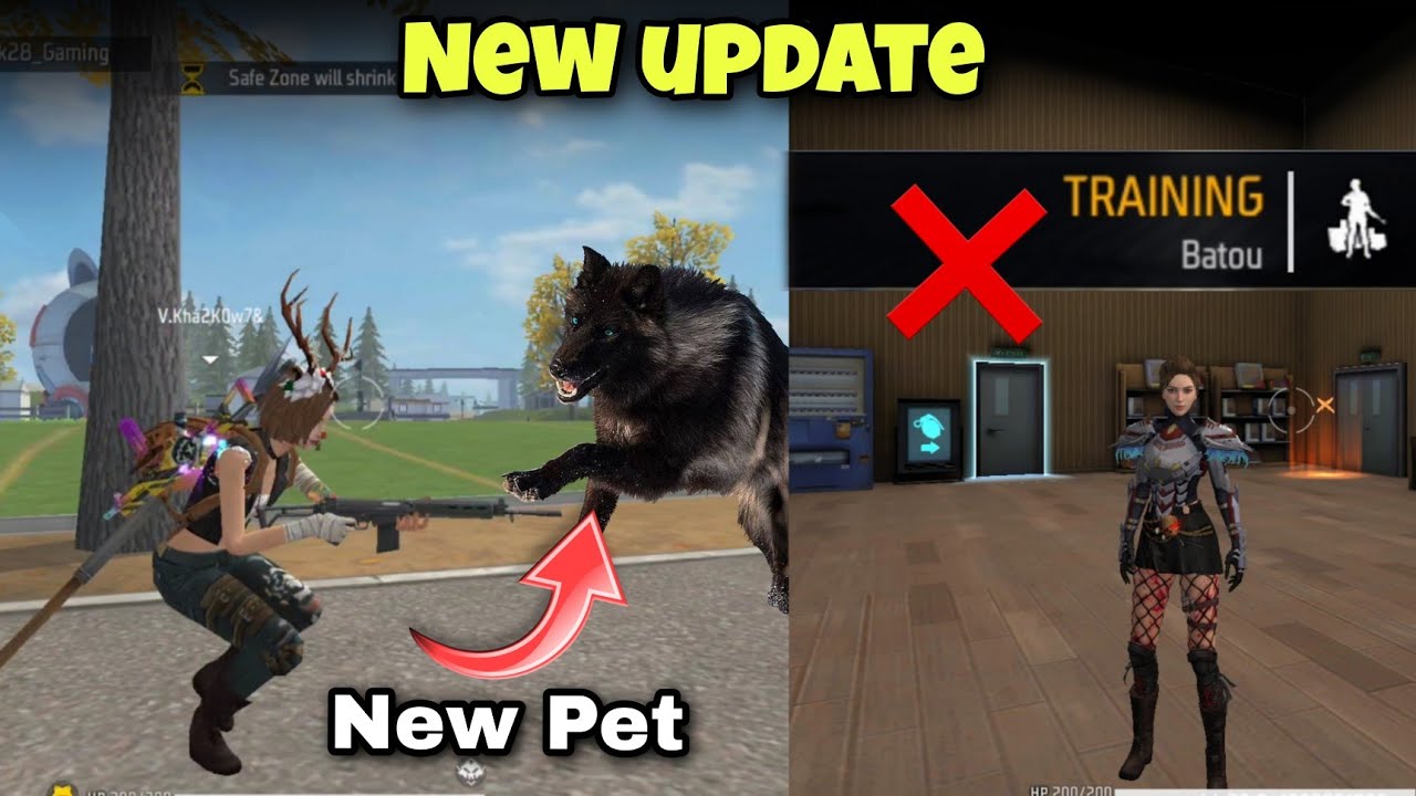 free fire new update - ob36 update - YouTube