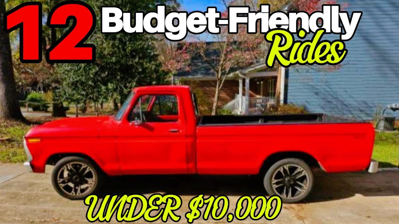 Drive for Less: 12 Affordable Rides You Can Own! - YouTube