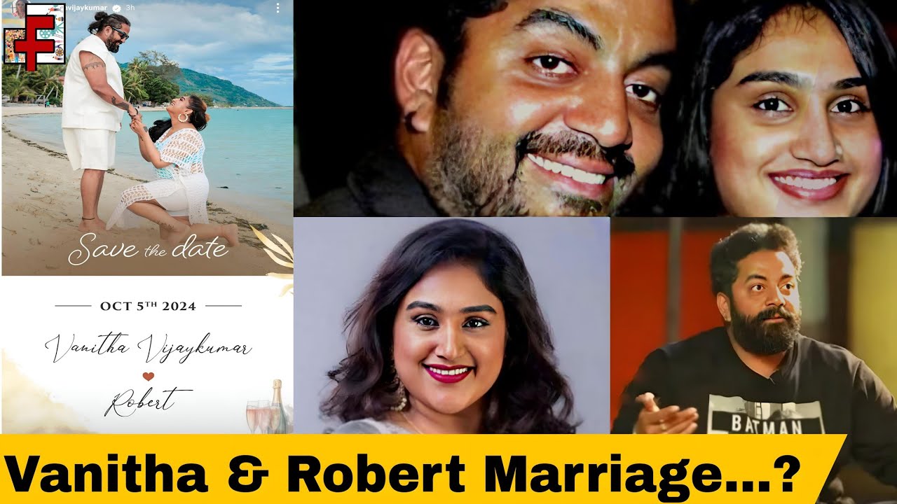 Vanitha & Robert Master 1st Time Reveals Truth About Marriage | Mr ...