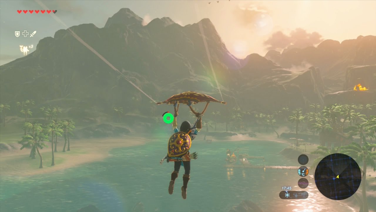 Breath of the Wild: Lurelin Village and the Fragmented Monument - YouTube
