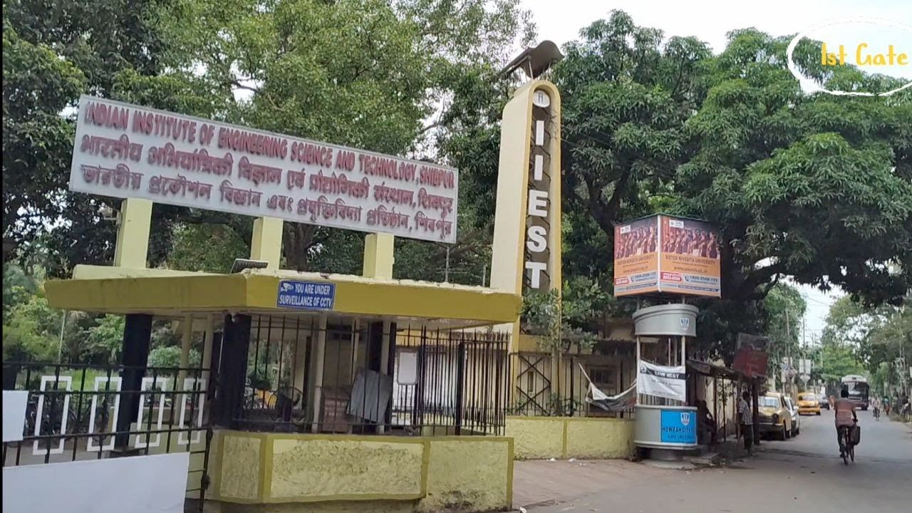 IIEST Shibpur Campus Tour - YouTube