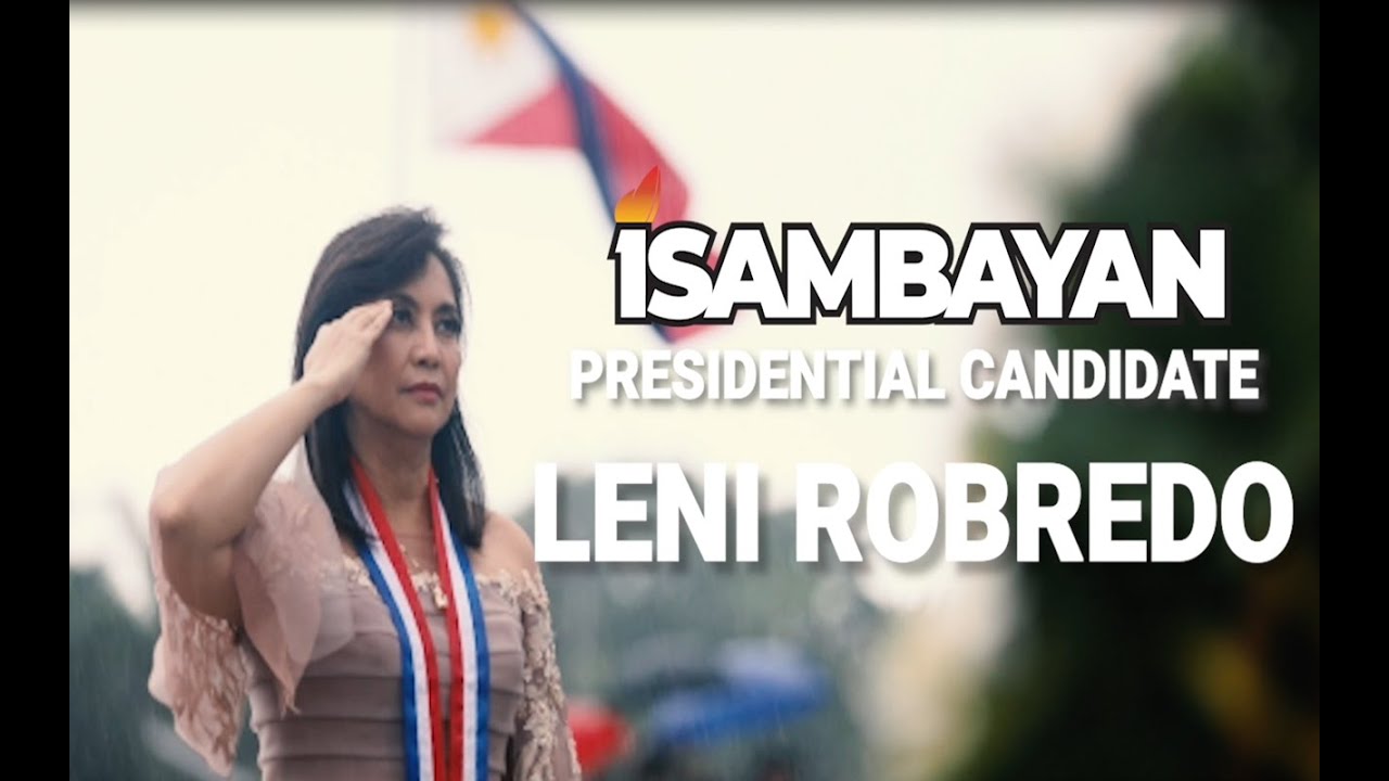 1SAMBAYAN PRESIDENTIAL CANDIDATE LENI ROBREDO - YouTube