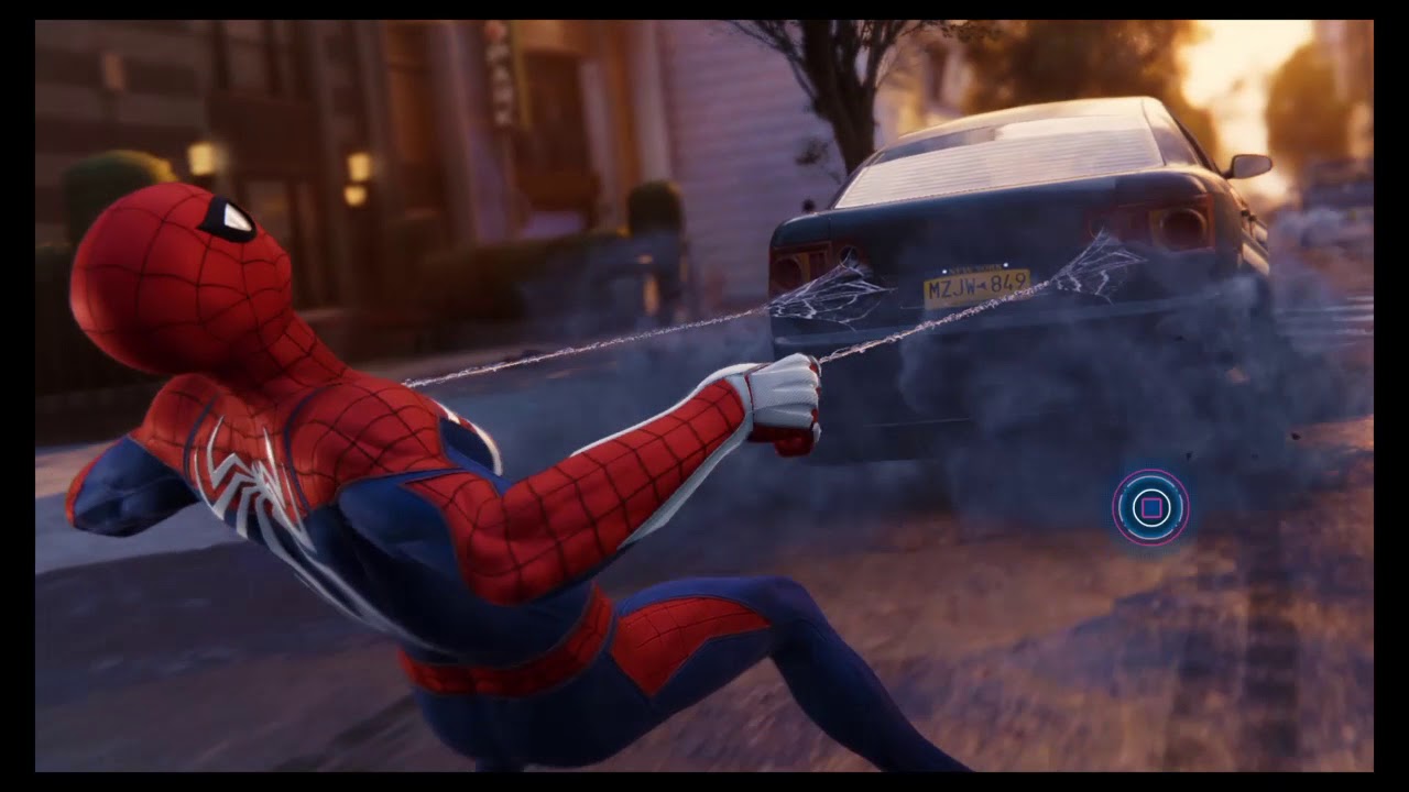 Marvel's Spider-Man Car Chase - YouTube