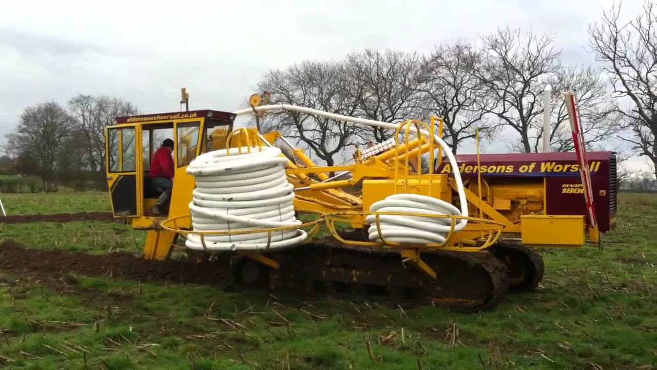 Dynapac trencher - YouTube