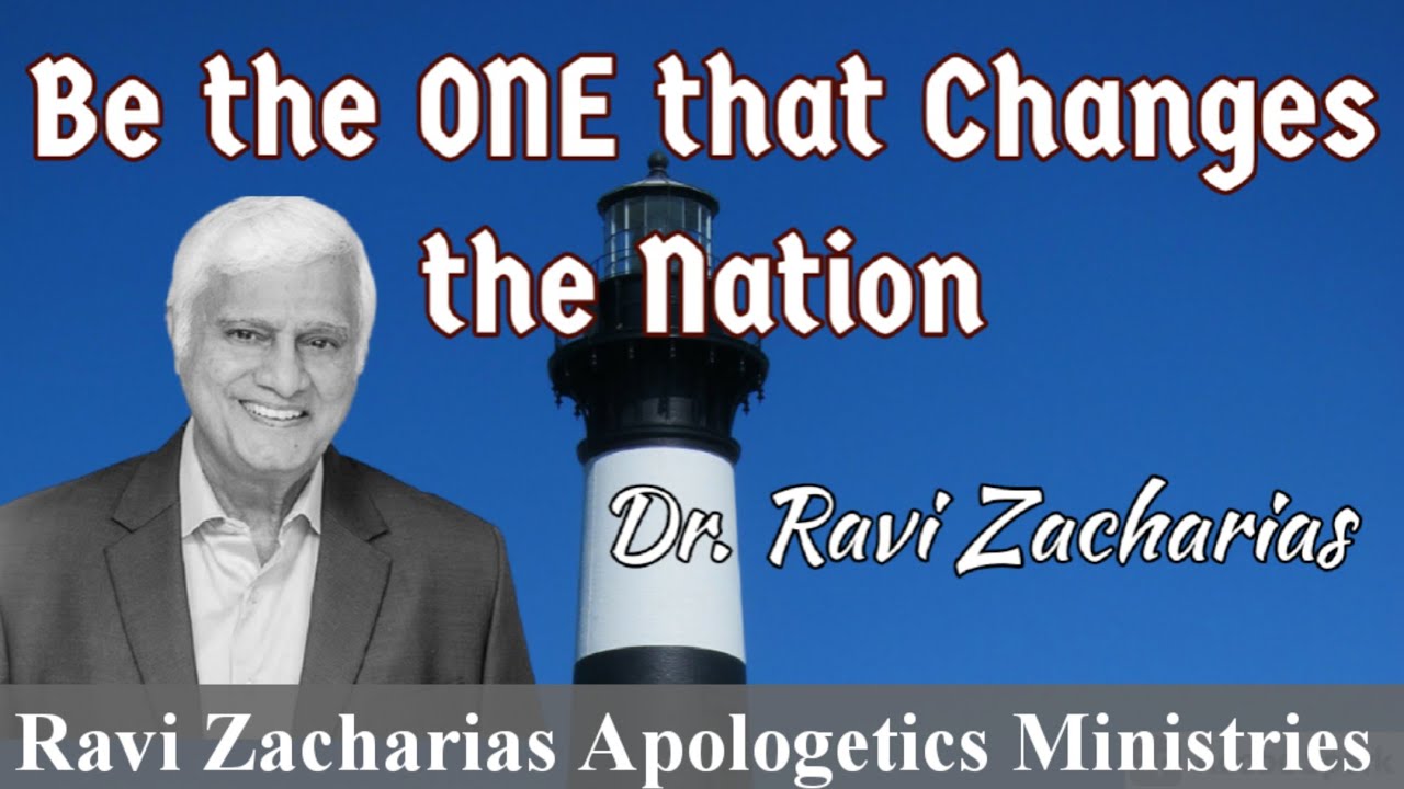 Be the ONE that changes the Nation|| Dr. Ravi Zacharias in SA||Ravi ...