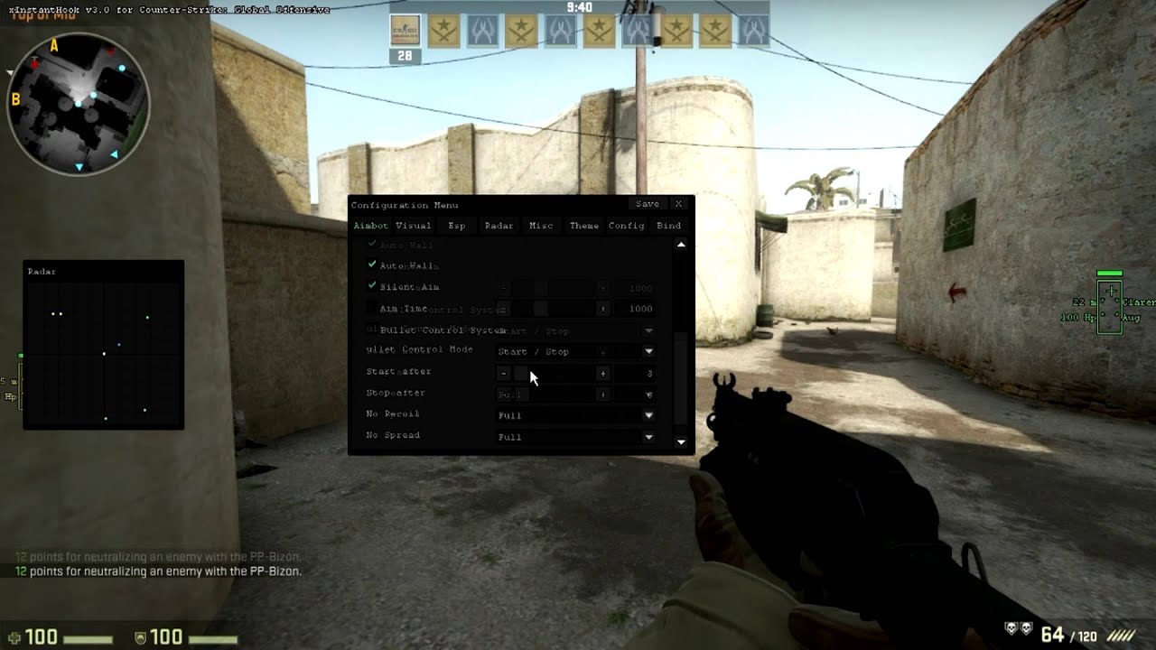 x22 Counter-Strike GLOBAL OFFENSIVE xinstanthook 3.0 cracked [DOWNLOAD ...