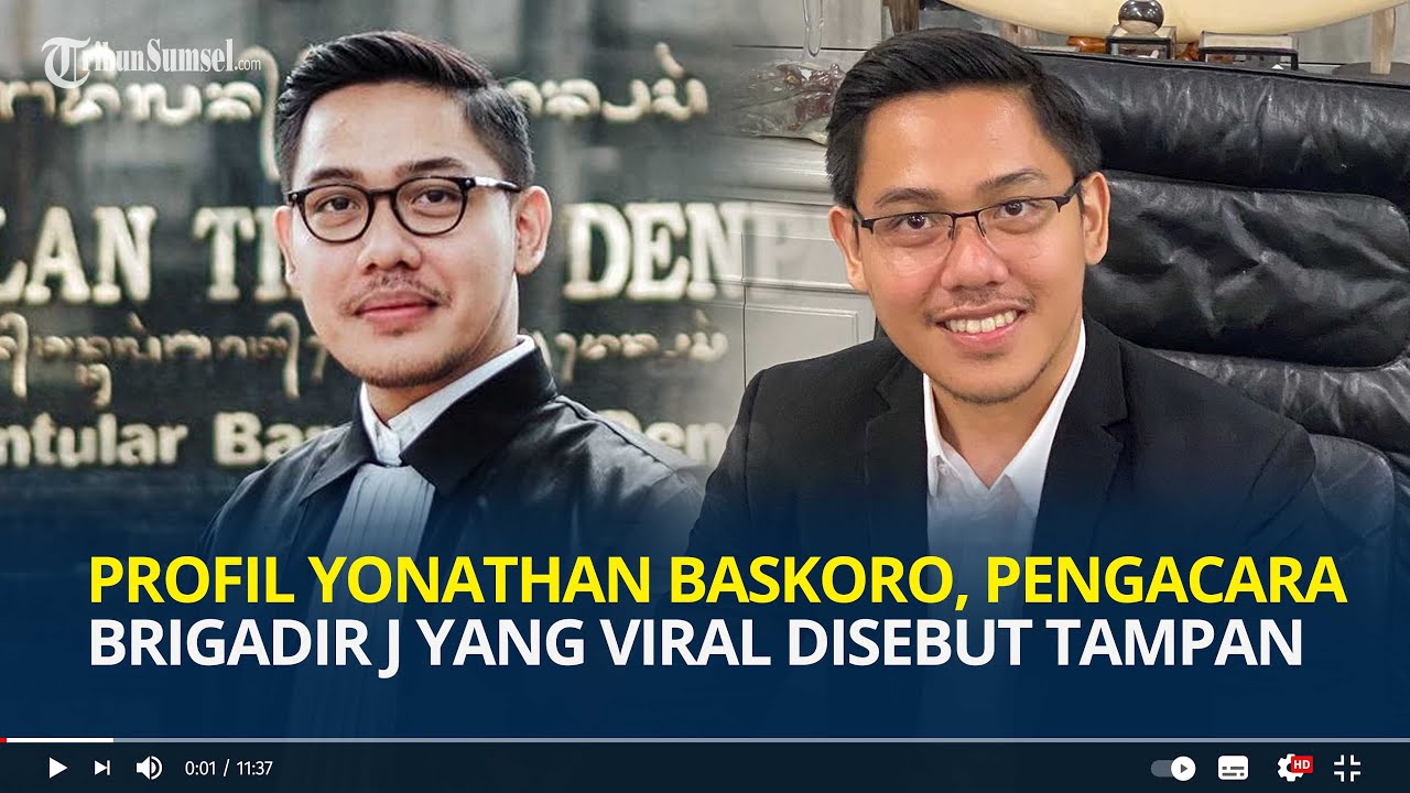 Profil Yonathan Baskoro Tim Pengacara Brigadir J yang Viral Disebut Tampan, Pernah jadi Dosen ...