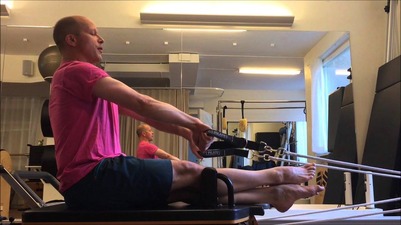 Opposition in Pilates - a Variation of Back Rowing on the Reformer ...
