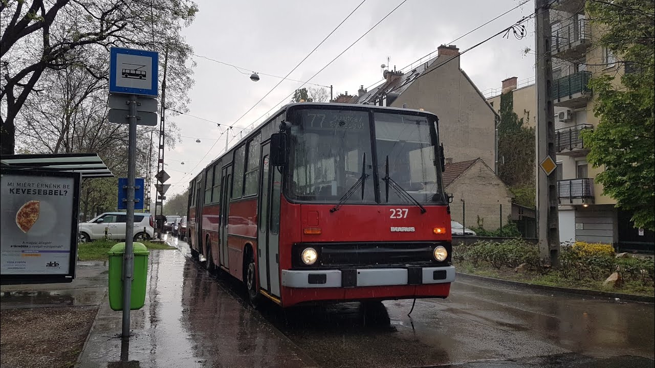 Vissza tért a 237 es GVM a 77 es vónalra. + utazás velle - YouTube